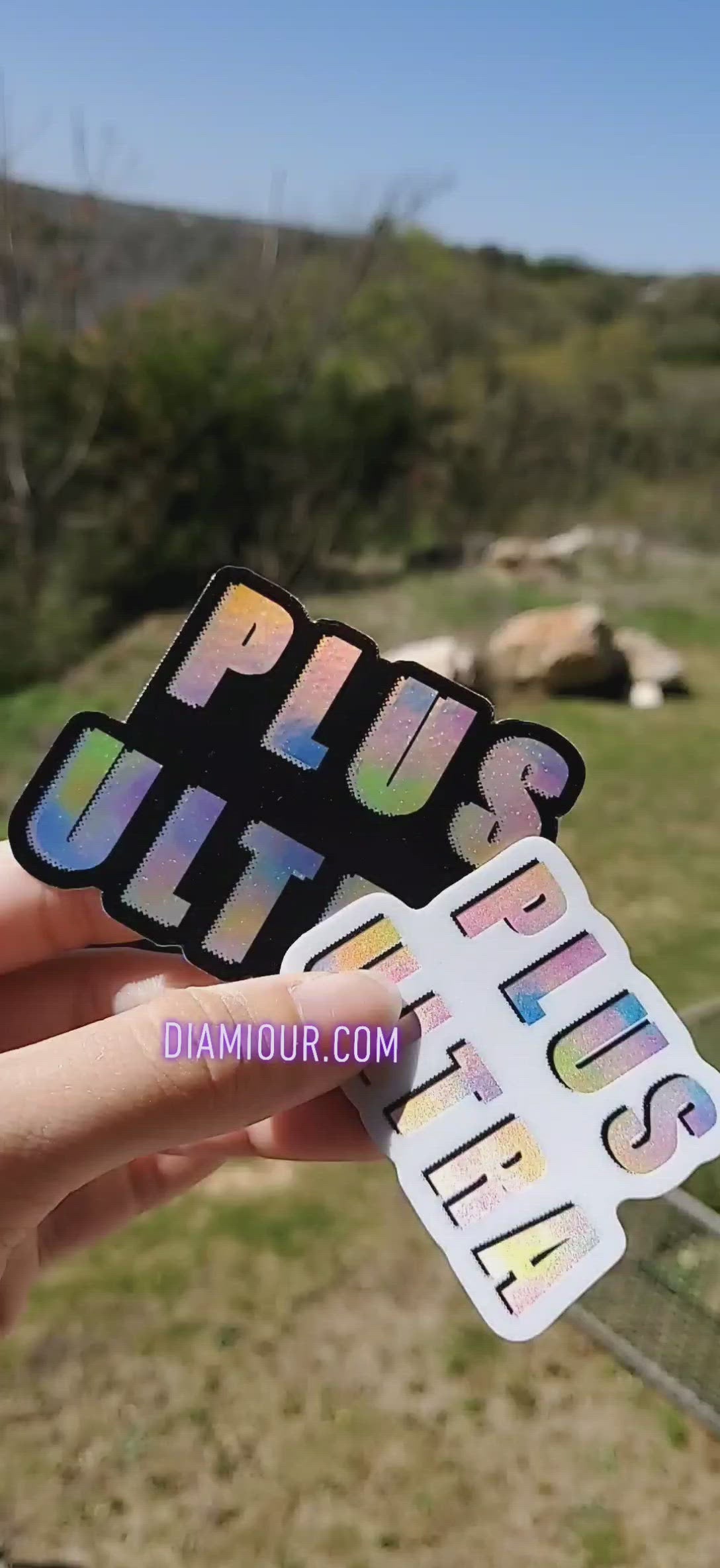 Plus Ultra Sticker | Diamiour