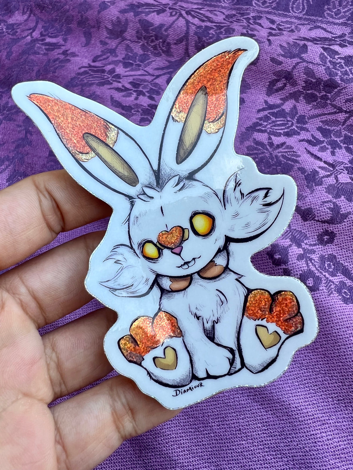 Heartless Scorbunny Sticker | Diamiour